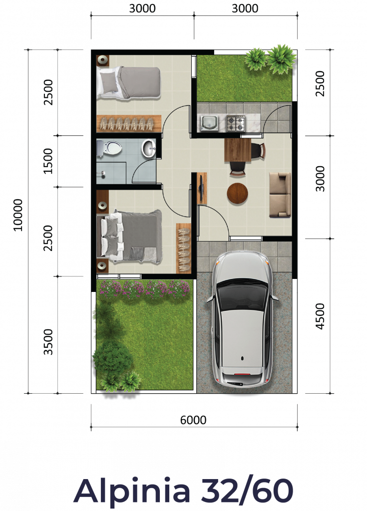 Tipe Hunian – TROPICAL HILL